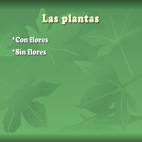Plantas | PPT