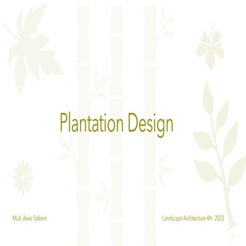Plantations_Design_and_selection_process ...