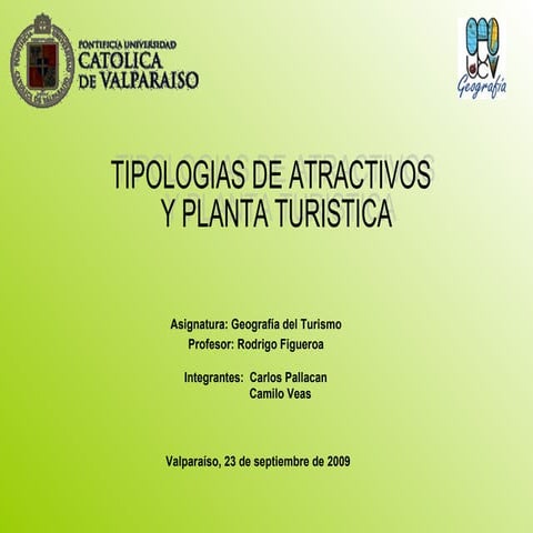 Planta Turistica | PPT