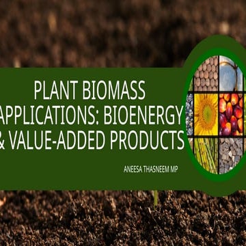 Plant Biomass Applications Bioenergy & Value-Added Products.pptx