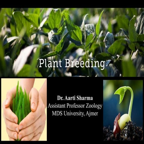 Plant breeding | PPT