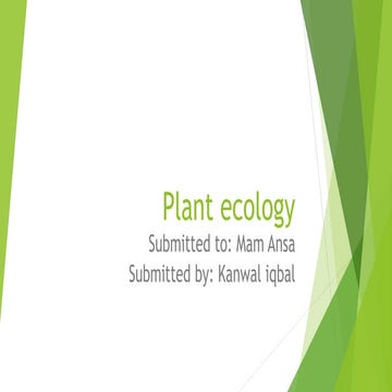 plant ecology.. kanwal Iqbal.pptx
