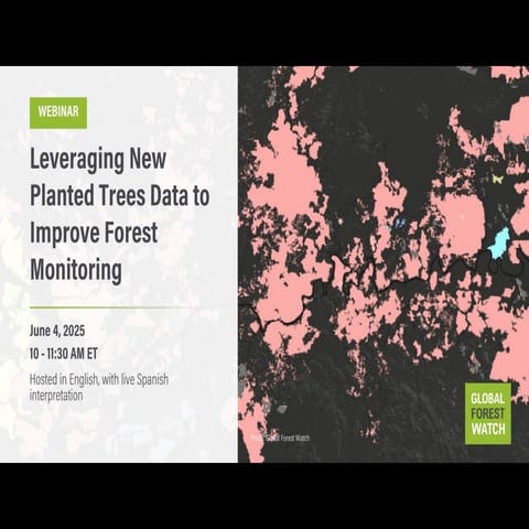 Planted Trees Data (SDPT) Webinar Slides | PPTX
