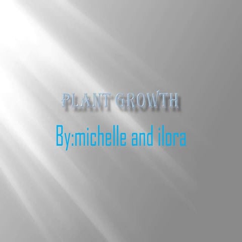 Plant Growth | PPT
