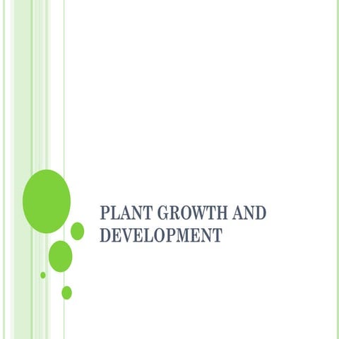 4. phases of plant growth and development | PDF