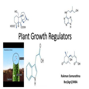 PLANT GROWTH REGULATORS | PPT