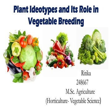 Plant Ideotypes and Its Role in Vegetable Breeding.pptx