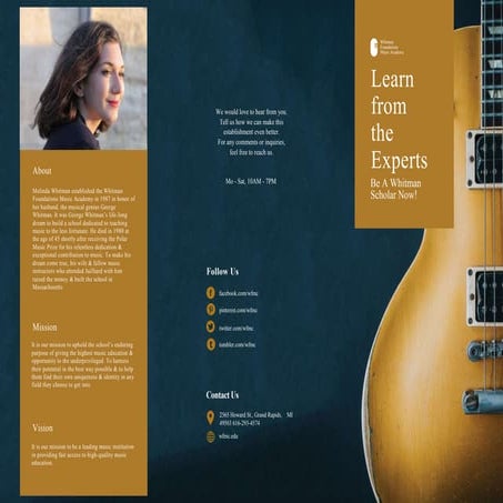 Plantilla de tríptico - modelo de elaboración | PPT