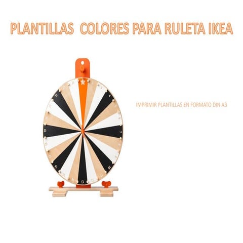 Plantilla colores ruleta ikea | PPT