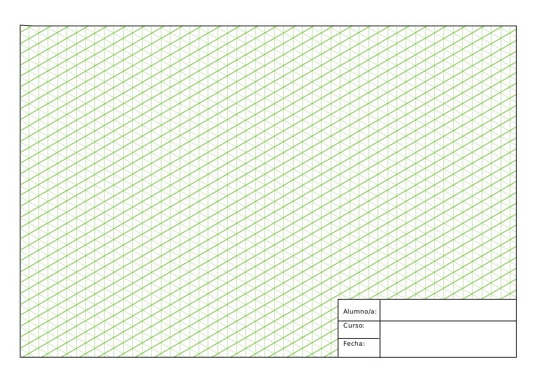 Plantilla isometrico horiz