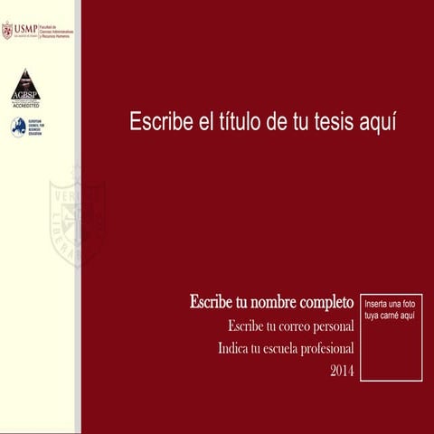 Guía Completa para la Presentación de Tesis: Estructura y Contenido ...