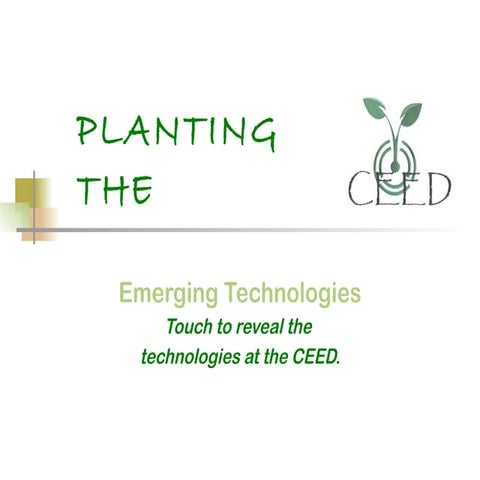 Planting The Ceed | PPT