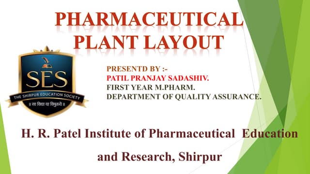 Pharmacy layout design | PPTX