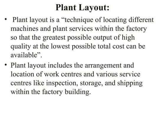 TYPES OF FACILITY LAYOUT AND ITS ADVANTAGES AND DISADVANTAGES ...
