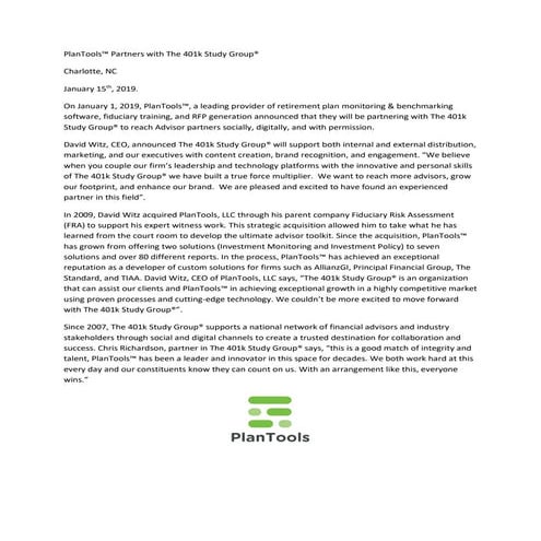 Faculty Member Announcement | PDF