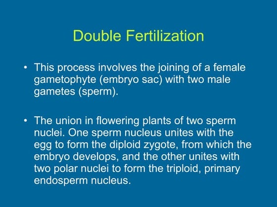 Post fertilization structures in plants. | PPTX | Infertility ...