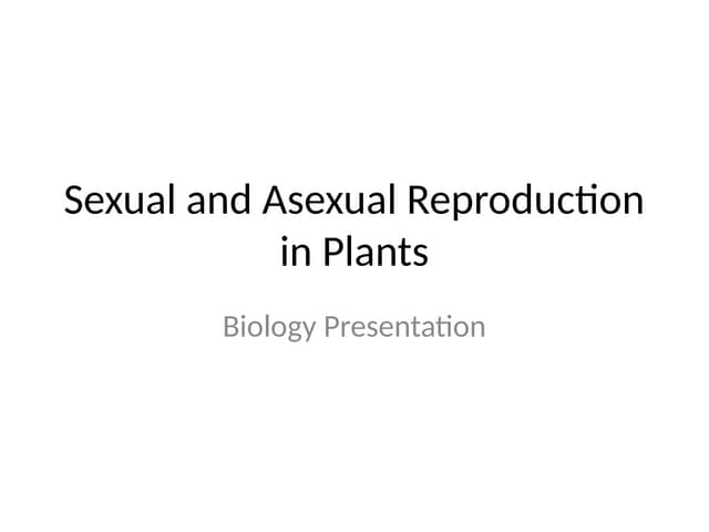 Grade 7 Science Subject Asexual And Sexual Reproduction Pptx