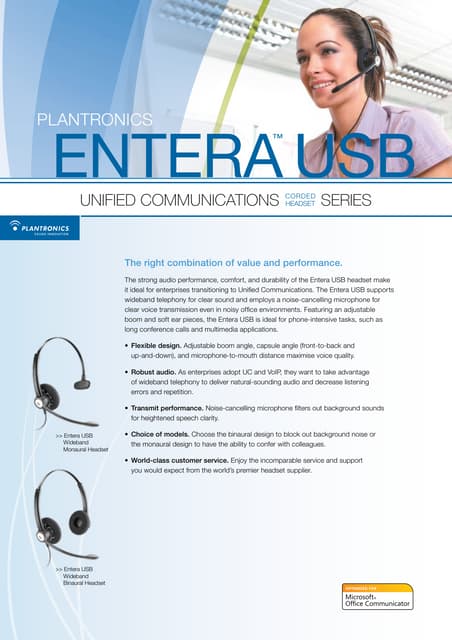 Plantronics black wire c300 series data sheet | PDF