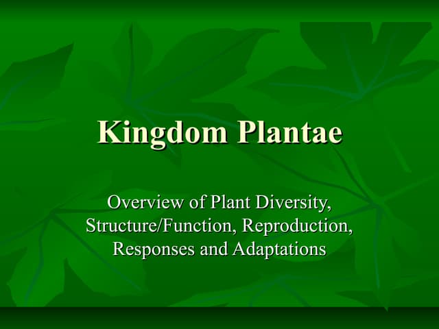Plant structure and function powerpoint | PPT | Gardening | Home & Garden