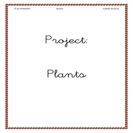 PLANTS PROJECT | PDF