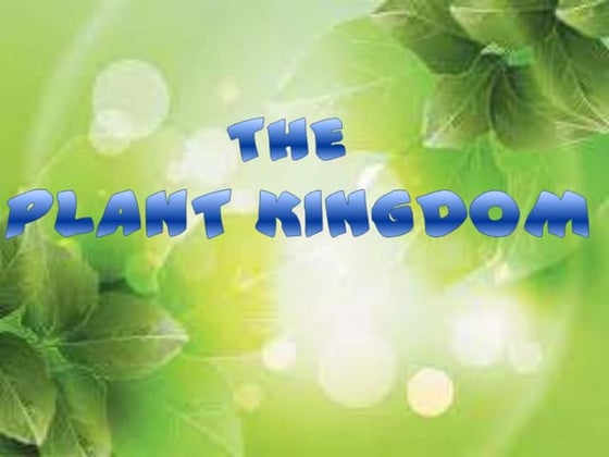 Classification of plants | PPT