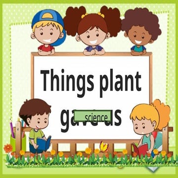 About Plants (Products from Plants).pptx