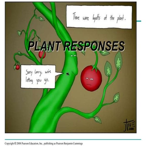 PLANTS RESPONSE TO THE ENVIRONMENT.ppt | Endocrine and Metabolic ...