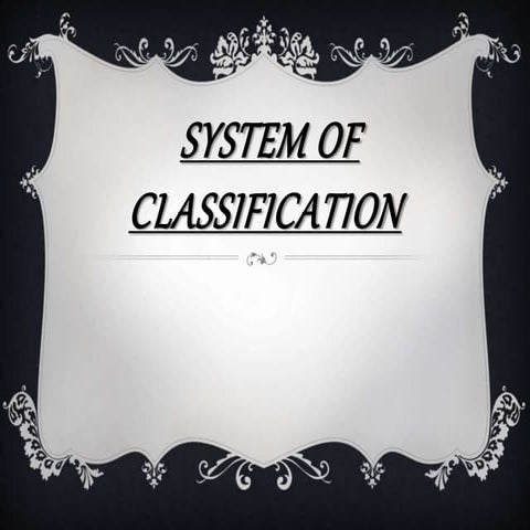 Plant systematics | PPTX