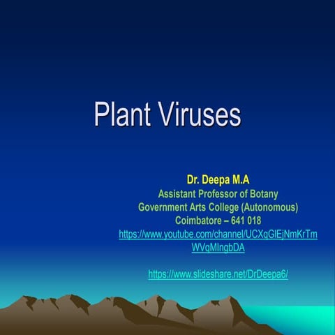 Plant viruses | PPT