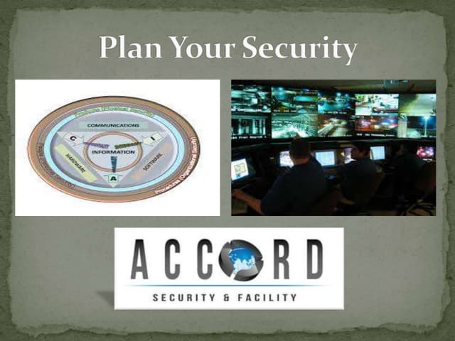 Security supervisor ppt | PPTX