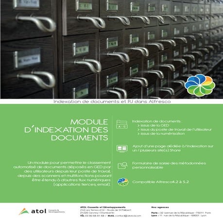 Module Service Fait / Alfresco | PDF