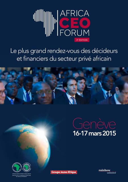 Infographic N°3 - AFRICA CEO FORUM | PDF