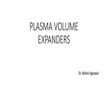 Plasma Volume Expanders.pptx