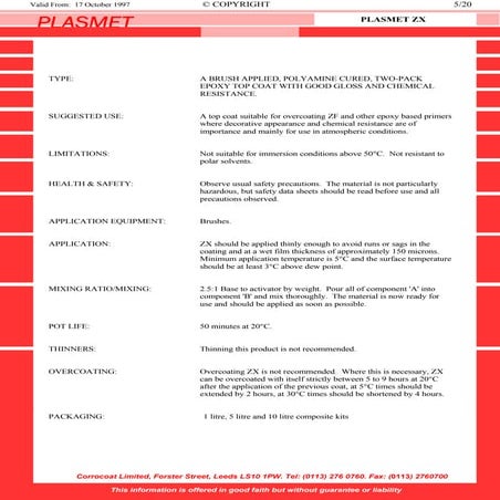 Plasmet ZX | PDF | Chemistry | Science