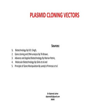 PLASMID CLONING VECTORS.pdf