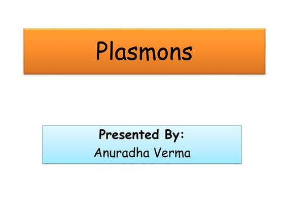 Theory of surface plasmon polaritons | PDF | Chemistry | Science