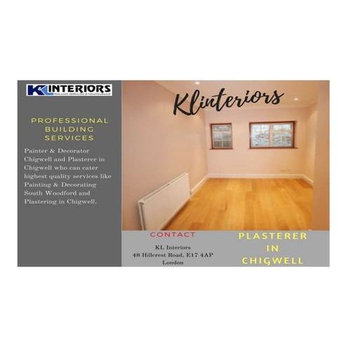 Plasterer in chigwell | PDF