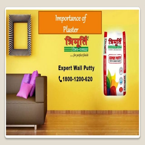 Importance of Plaster | PPT