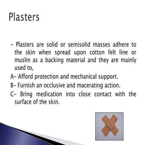 Plasterz. | PPTX | First Aid | Injuries
