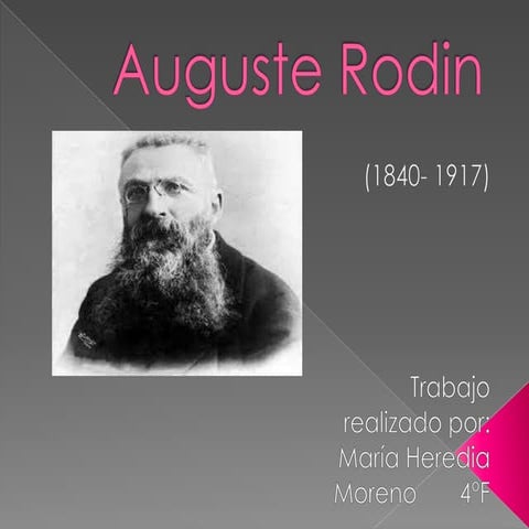Auguste rodin | PPTX
