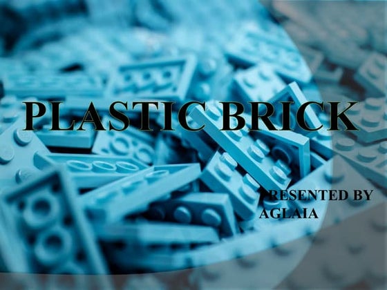 plastic bricks | PPTX | Indoor Environmental Quality | Home & Garden