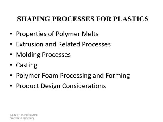 Design for Plastics | PPT