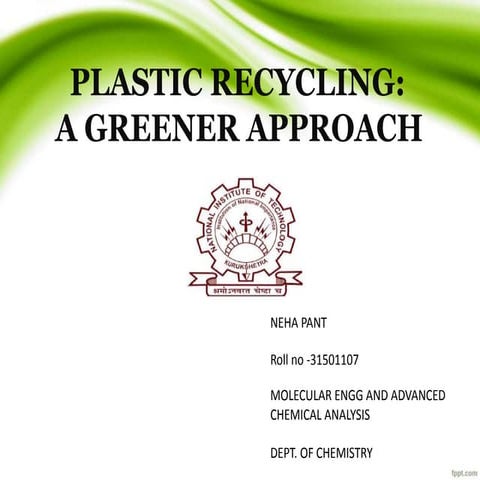 Plastic Pollution | PPTX