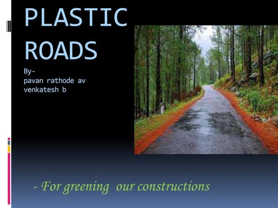 Plastic Road | PPT