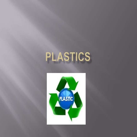 Plastic pollution ppt | PPT