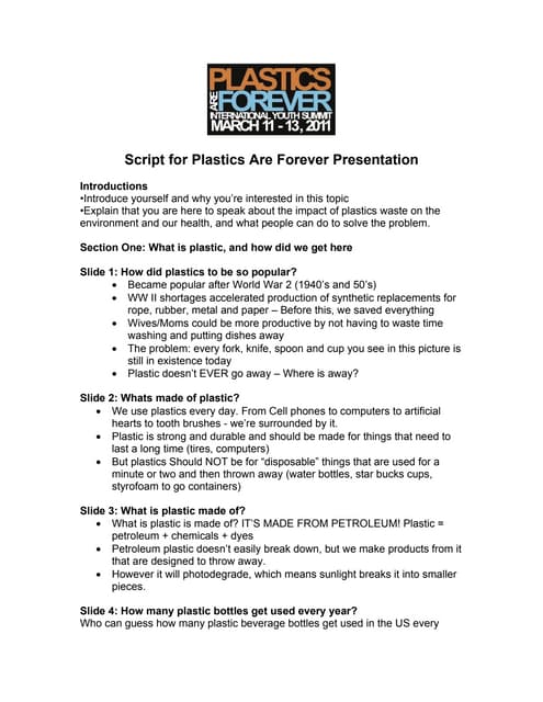 Plastic pollution in ocean | PPTX | Geography | Science