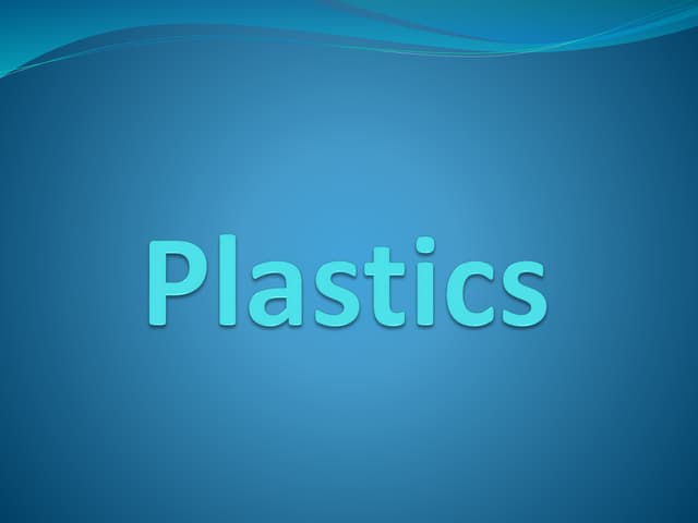 Compounding of plastics | PPTX