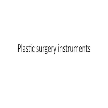 plastic surgery instruments surgery.pptx