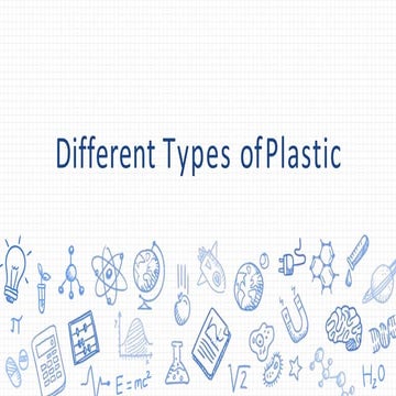 Plastic types | PPTX