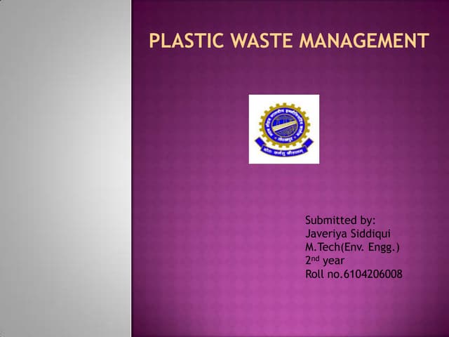 Waste Segregation | PPTX
